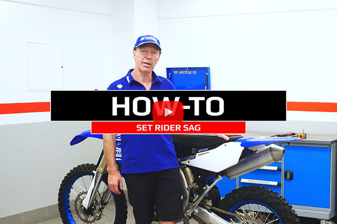 How To | Set Rider Sag | Yamaha Motor New Zealand
